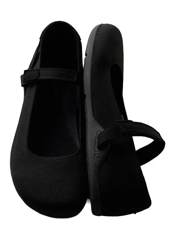 XERO SHOES Cassie Knit Mary Jane Flats - Black