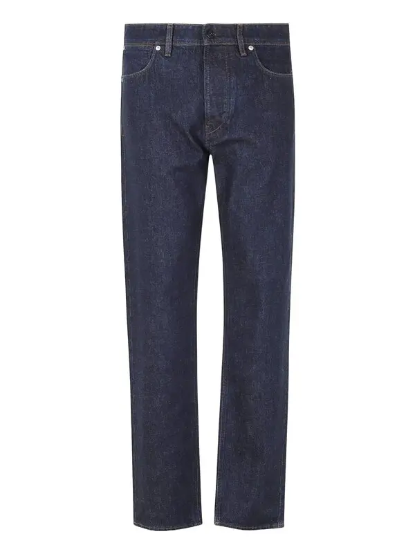 Stone Island Straight Leg Jeans - Dark Blue