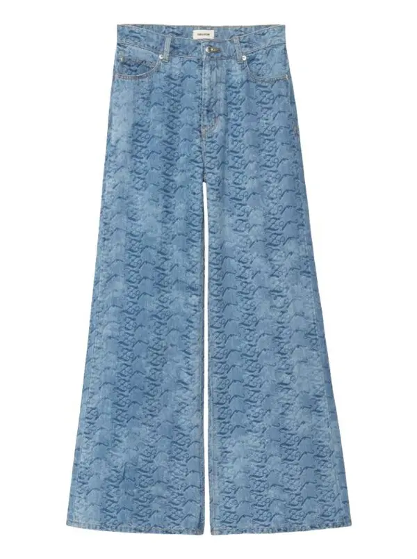 Zadig&Voltaire Belt Loop Jeans - Light Blue