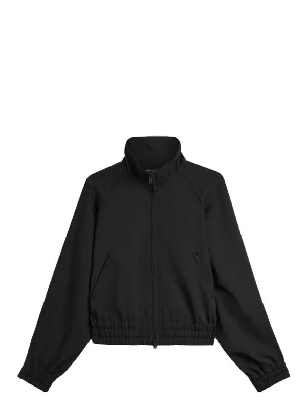 Y3 Button-detail Zip-up Jacket - Black