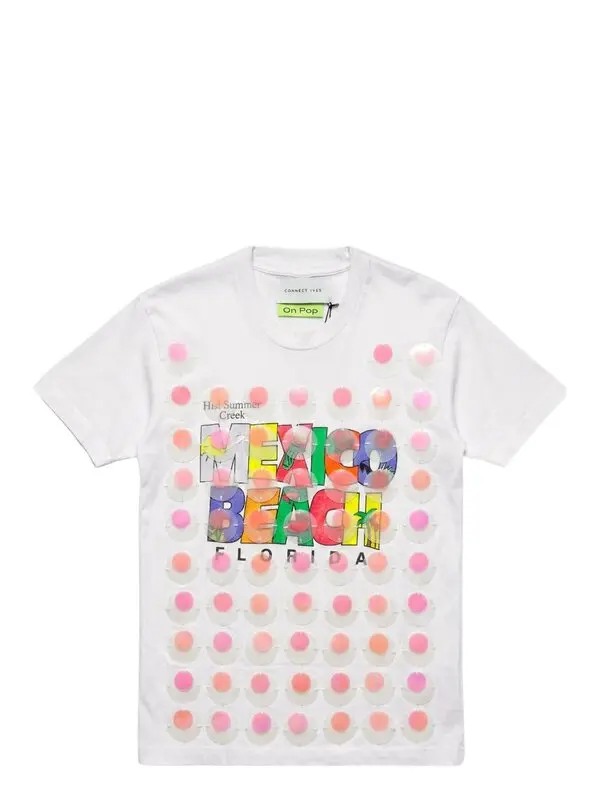 CONNER IVES Mexico Beach Florida" Crewneck T-shirt - White