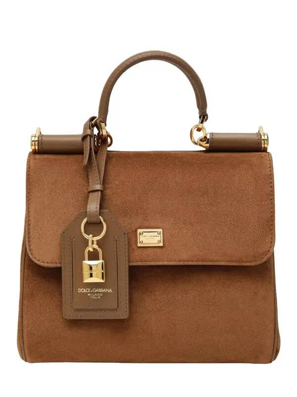 Dolce & Gabbana Small My Sicily Handbag - Camel