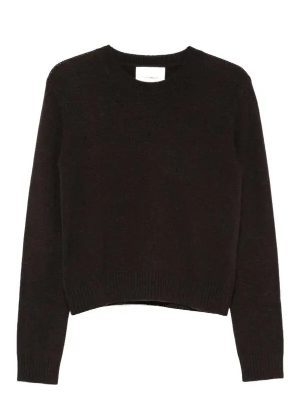LISA YANG Mable Sweater - Dark Brown