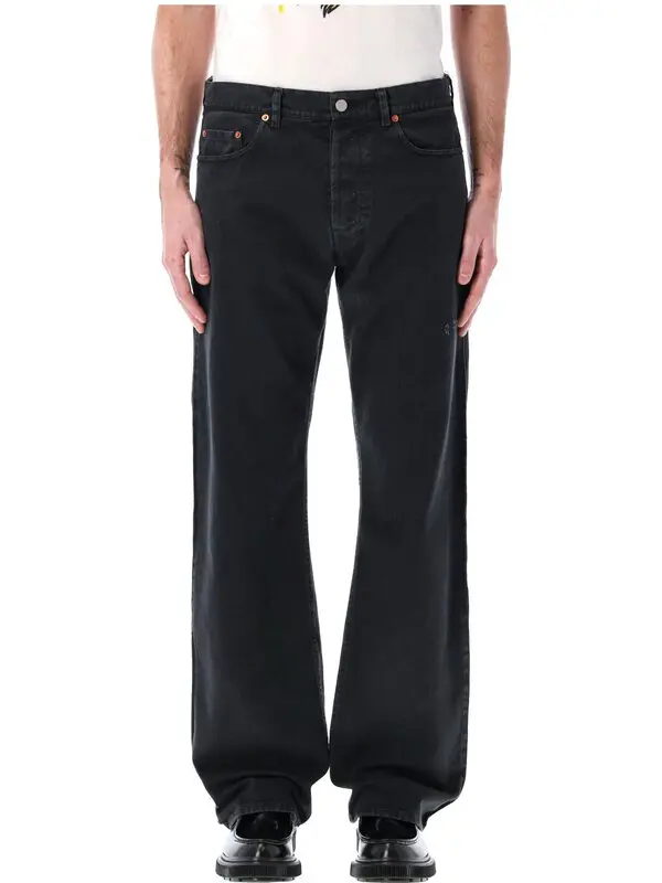 MAGLIANO Livello Broken Bull Distressed Jeans - Black