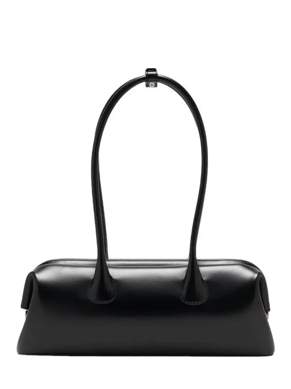 OSOI Dual Top Handle Shoulder Bag - Black