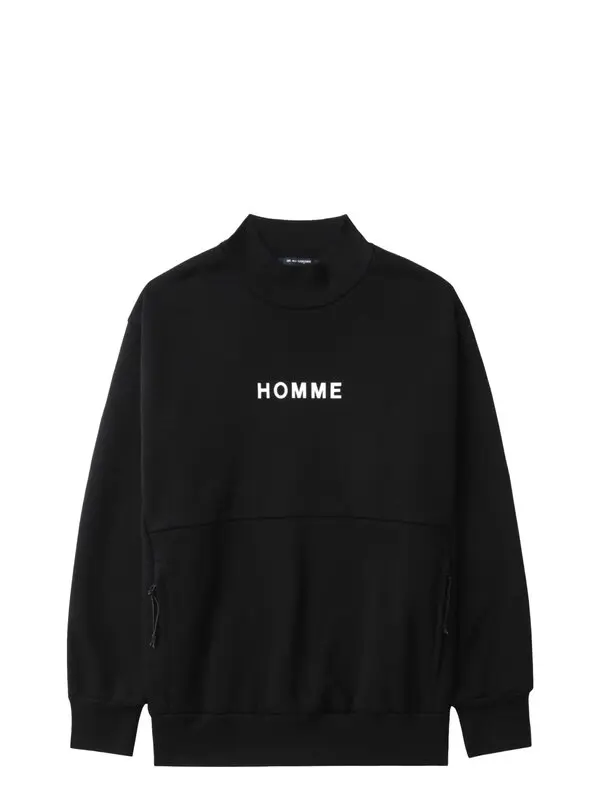 Comme Des Garçons Long Sleeve Sweatshirt - Black