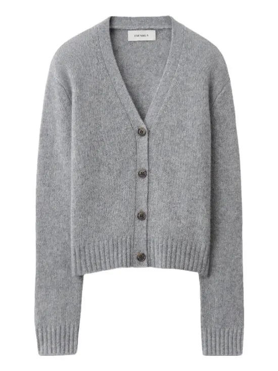 LISA YANG The Marionette Cardigan - Ash Grey