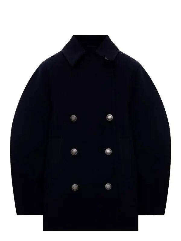 Brunello Cucinelli Double-breasted Coat - Black
