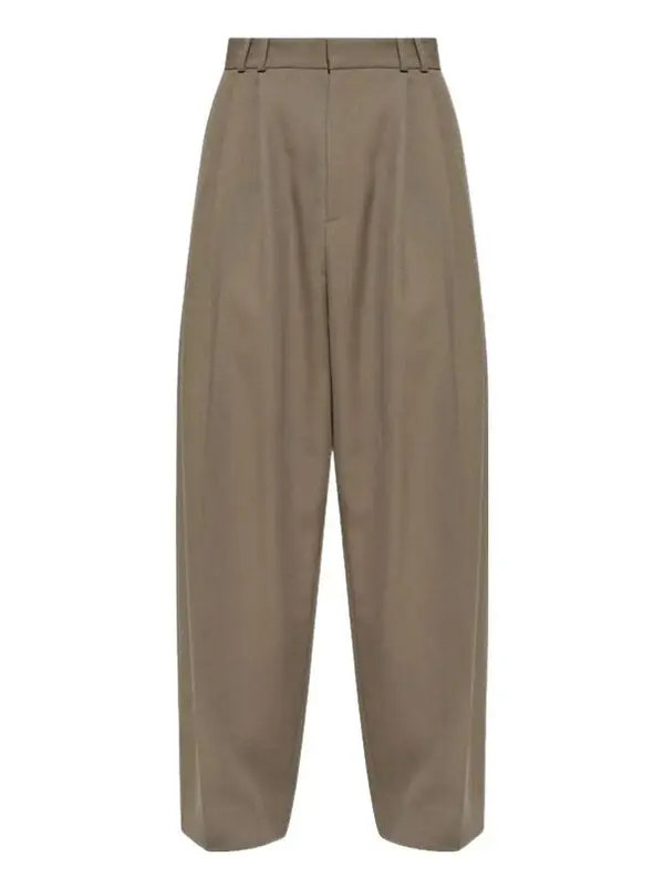 Studio Nicholson Tailored Pleated Trousers - Reed