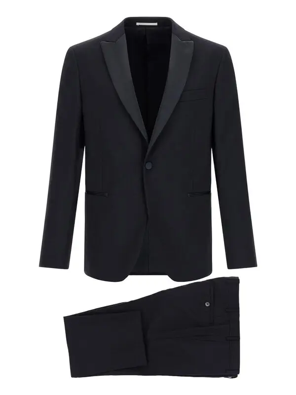 Pal Zileri Long-sleeve Suit Set - Black