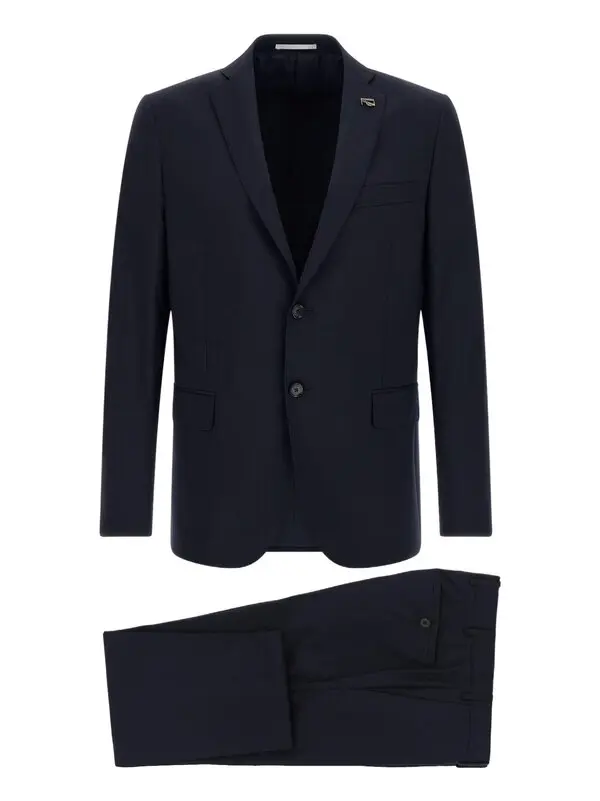Pal Zileri Long-sleeve Suit Set - Blue