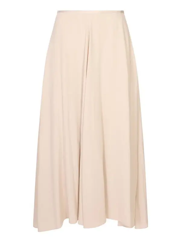 Agnona Zippered Skirt - Nude