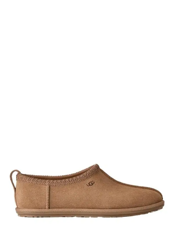 UGG Tasman Deconstructed Embroidered-logo Slippers - Maroon