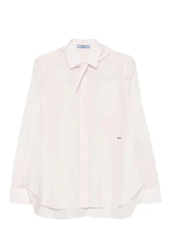 Prada Silk Poplin Shirt - No