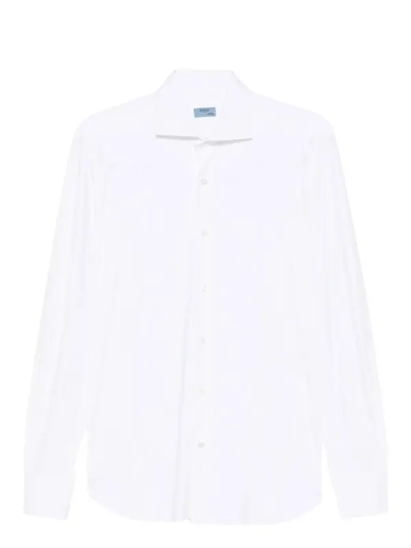 BARBA NAPOLI Long-sleeved Shirt - White