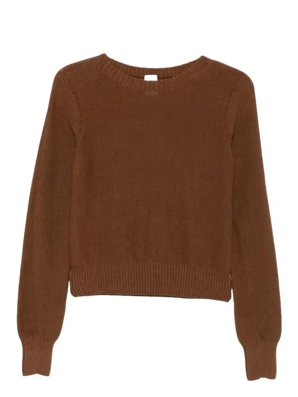 BASERANGE Long-sleeved Knitwear - Brown