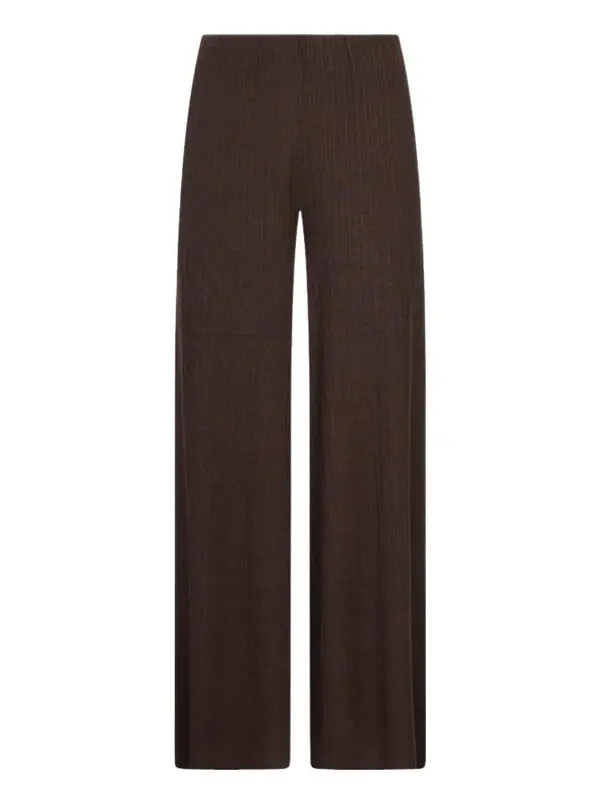 Agnona Straight-leg Ribbed Casual Pants - No