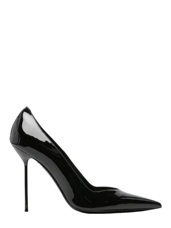 Paris Texas Lidia Patent Leather Pointed-toe Stiletto Pumps - Black