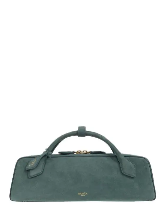 Alaïa Letter Detail Top Handle Bag - Green