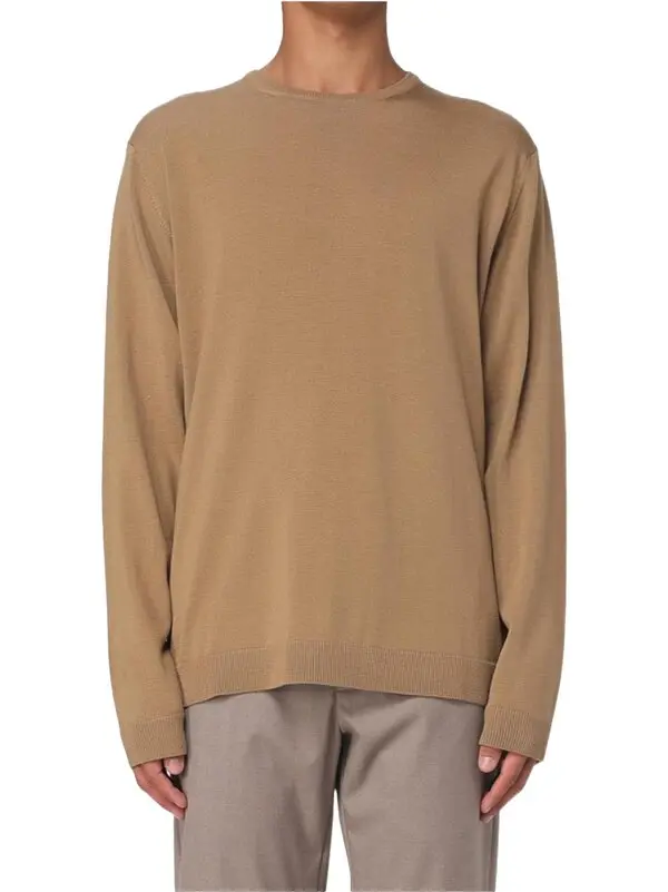 ROBERTO COLLINA Long-sleeved Sweater - Brown
