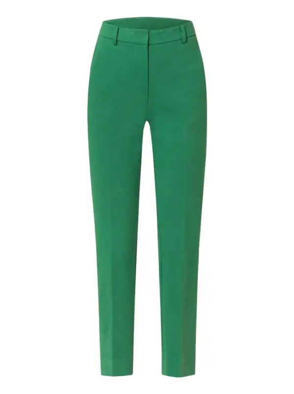 Max Mara Logo Casual Pants - Green