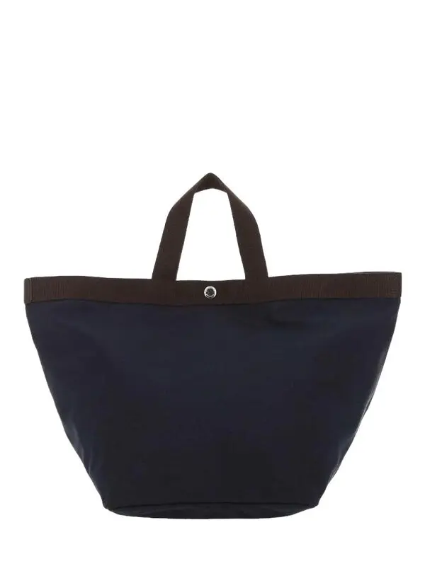 HERVE CHAPELIER Stitched Design Handbag - Black