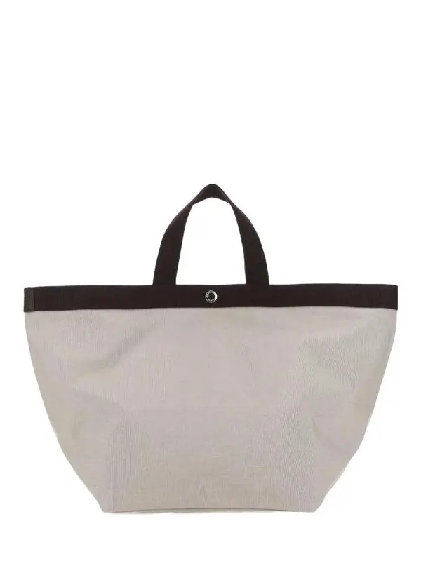 HERVE CHAPELIER Tote Bag With Contrasting Trim - Nude