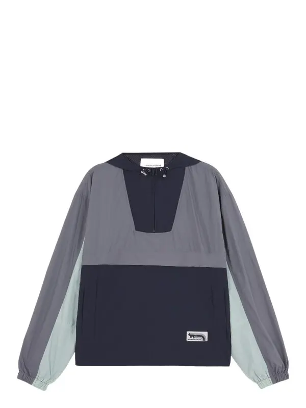 Maison Kitsuné Technical Windbreaker Jacket - Gray