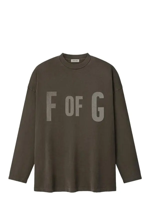 Fear Of God Long Sleeve T-shirt - Brown