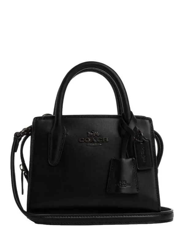 COACH Mini Andrea Shoulder Bag - Black