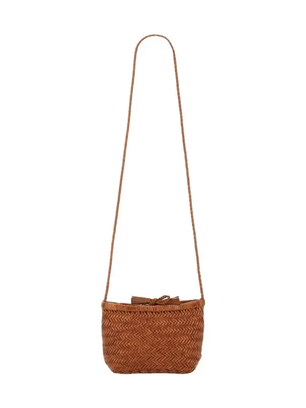 Dragon Diffusion Minsu Woven Shoulder Bag - Brown