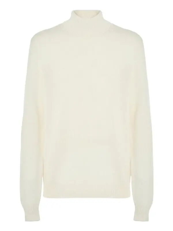 Malo Turtleneck Straight Hem Jumper - Daisy