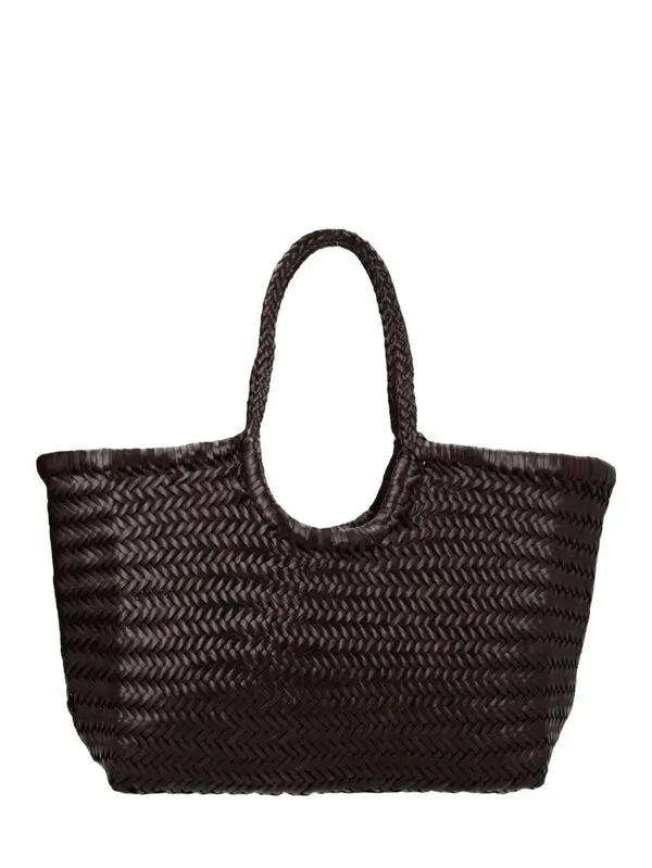 Dragon Diffusion Nantucket Woven Tote Bag - Dkbrown