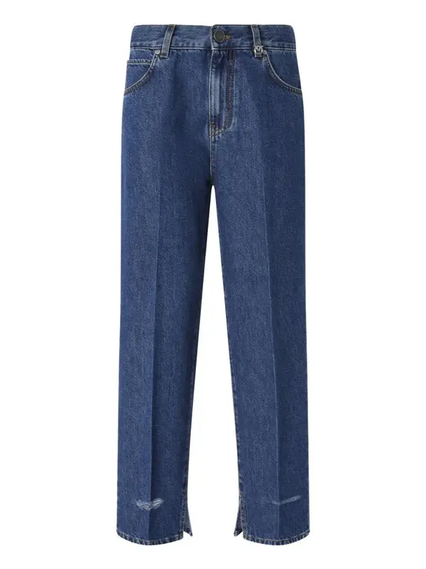 Pinko Split-hem Jeans - Blue