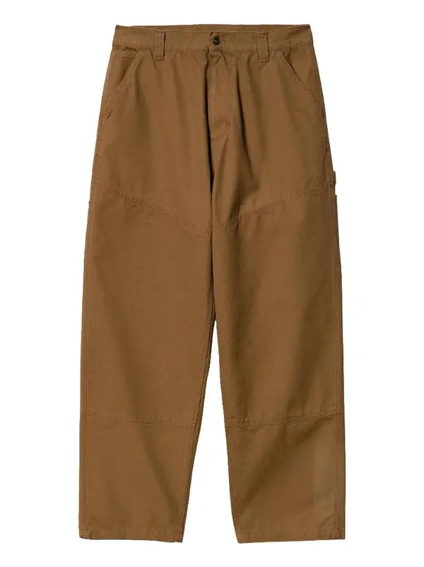 Carhartt Work In Progress Wide-leg Trousers With Double Knees - Brown