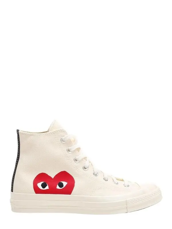Play Comme Des Garcon High-top Sneakers - White