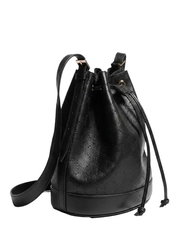 Gucci Venice Small Bucket Bag - Black