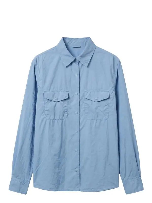 Aspesi Long-sleeve Shirt Jacket - Blue