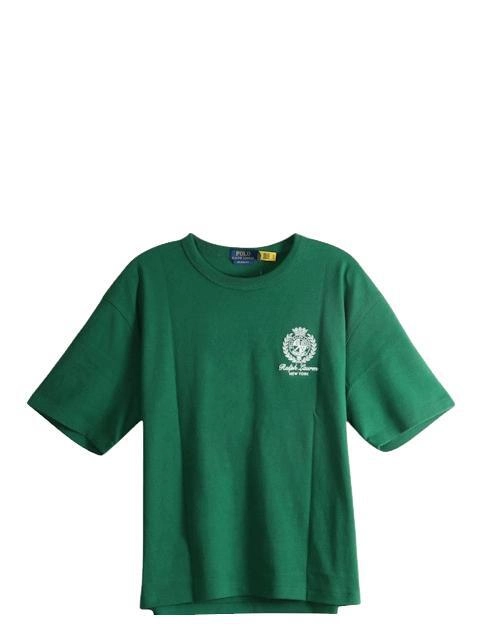 Polo Ralph Lauren Shortsleeve Jersey Knit Tennis Graphic Relaxed Fit Tee Shirt - New Forest