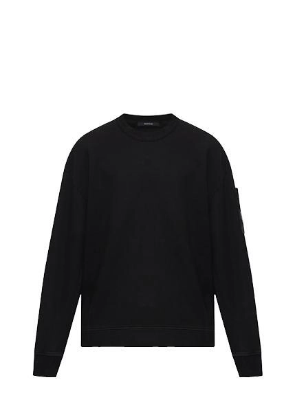 C.P. COMPANY Crewneck Lens Sweatshirt - Black