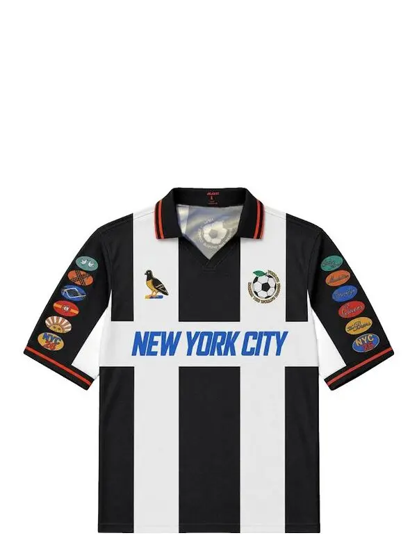 MAZZI SPORTS Mayor Zohran Mamdani New York City World Cup Kit Jersey - White/black