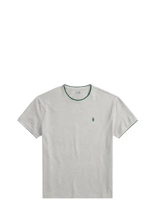 Polo Ralph Lauren Stretch Mesh Crewneck Sweatshirt With Tipping Collar - Spring