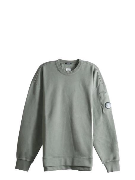 C.P. COMPANY Crewneck Lens Sweatshirt - Castor Gray