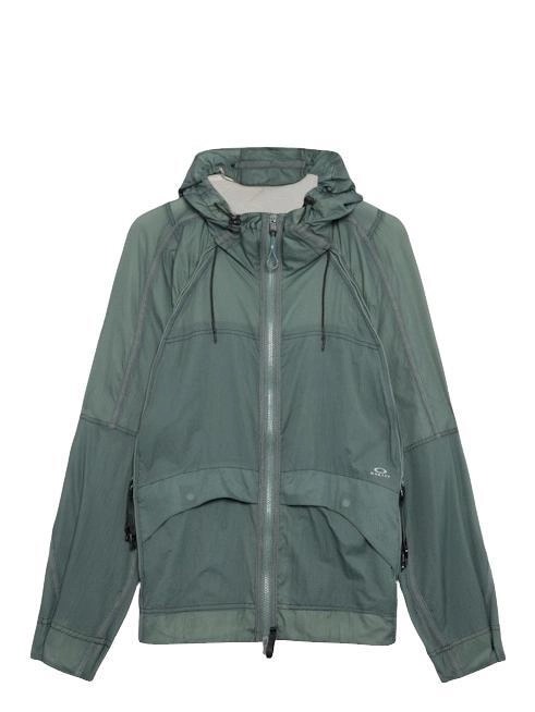 Oakley Latitude Veil Flow Jacket With Hood - Aviator Green