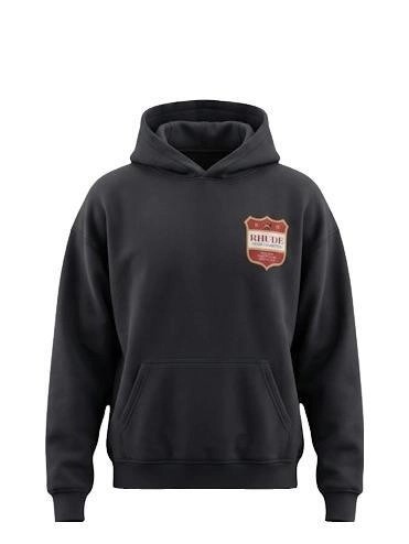 Rhude Filtaro Crest Hoodie - Black