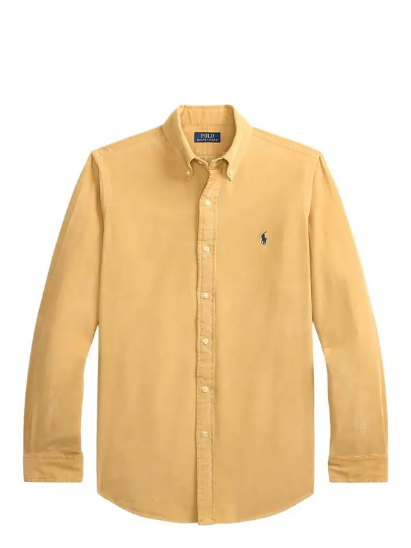 Ralph Lauren Classic Fit Corduroy Shirt - Classic Camel