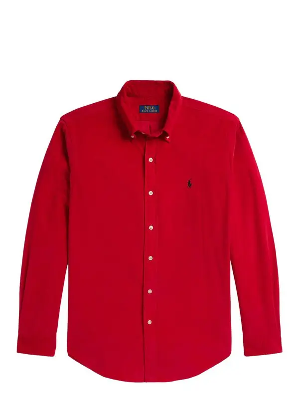 Ralph Lauren Classic Fit Corduroy Shirt - Rl 2000 Red