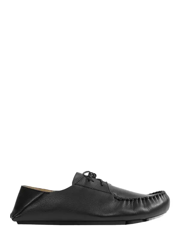 Loewe Rambla Boat Lace-up Shoes - Black