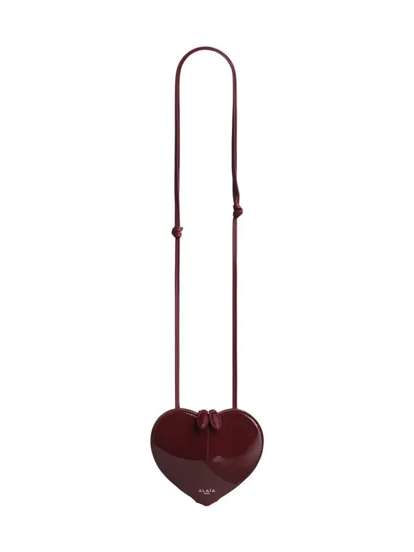 Alaïa Le Coeur Mini Shoulder Bag - Red