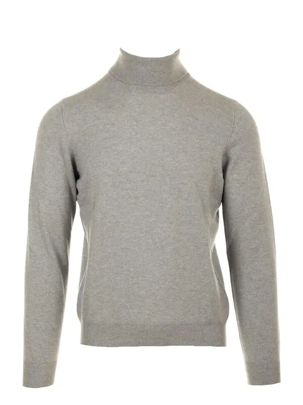 GRAN SASSO High Neck Sweater - Gray